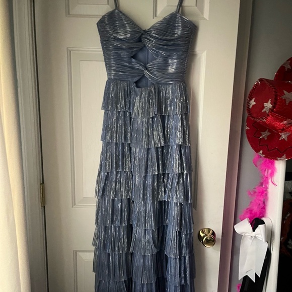 Gianni Bini | Dresses | Gianni Bini Prom Dress Blue | Poshmark